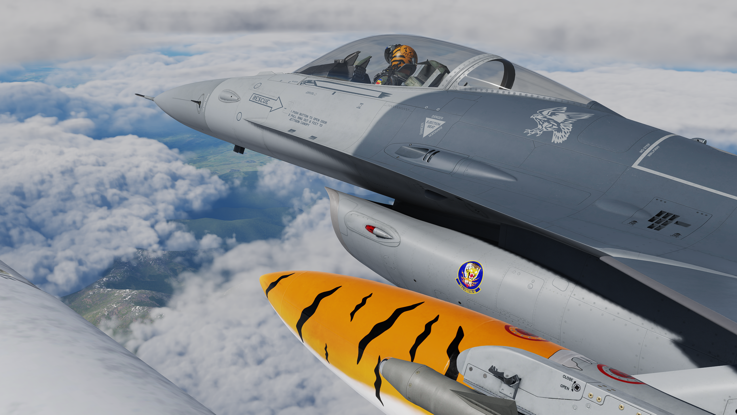 79th Tigers Flagship 91-0379 - 2005 Tiger Meet - F-16C - ED 79th Tigers Flagship 91-0379 - 2005 Tiger Meet - F-16C - ED